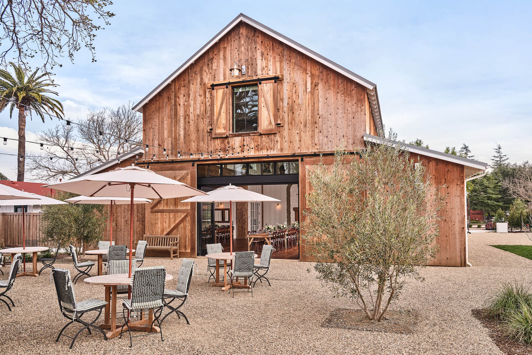 Hartley Lawn Courtyard | Matteis Tavern