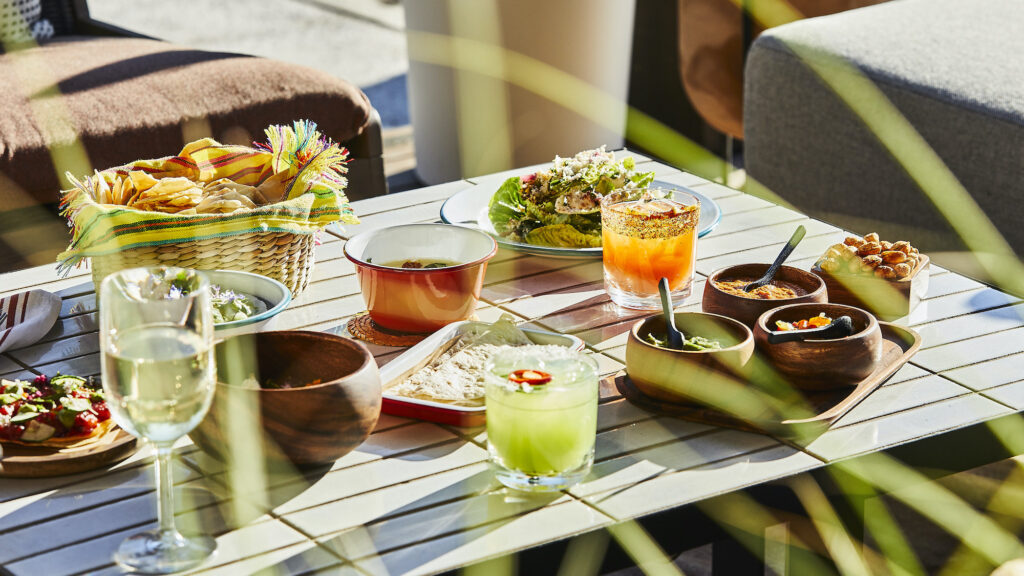 Solbar Restaurant at Solage Resort & Spa in Calistoga, California