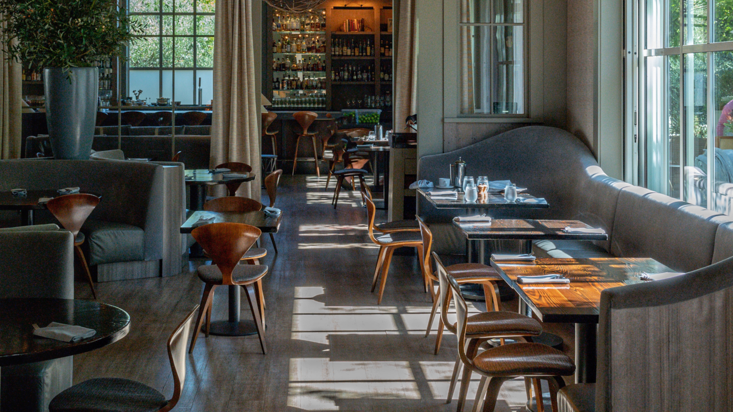 Solbar Restaurant at Solage Resort & Spa in Calistoga, California